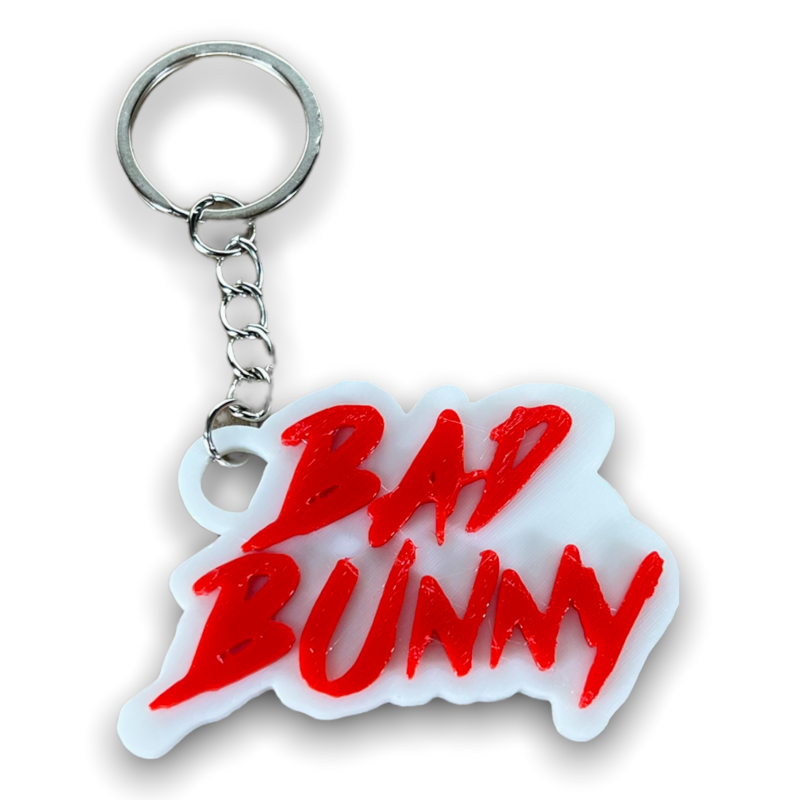 Bad Bunny Keychain V2 - PlayIt3D